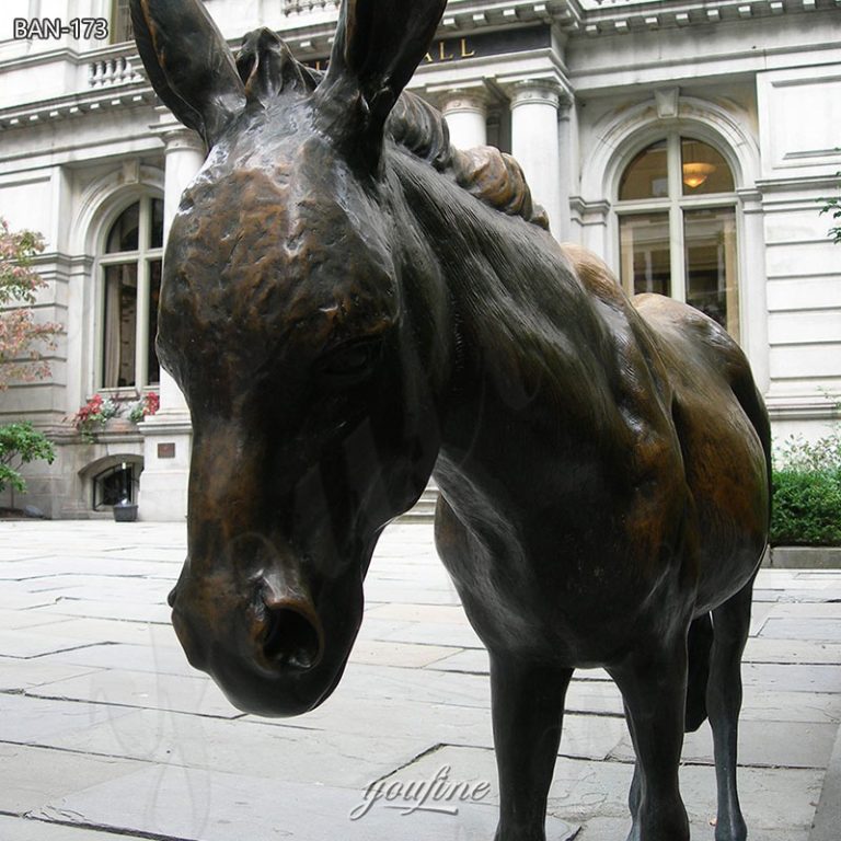 Bronze Life Size Donkey Statue - YouFine Animal Sculpture