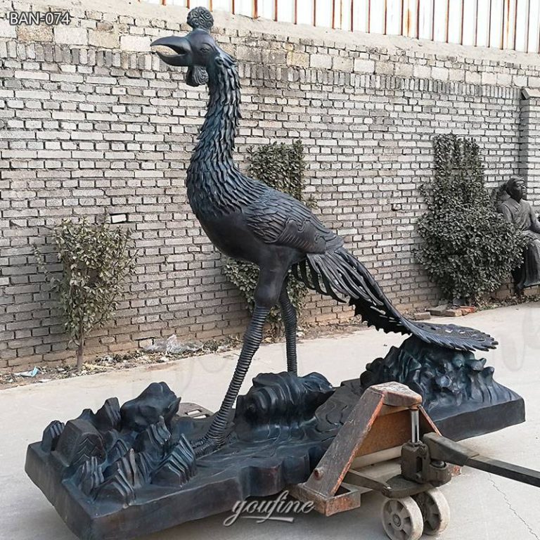 Bronze Phoenix Statue – Custom Animal Sculptures