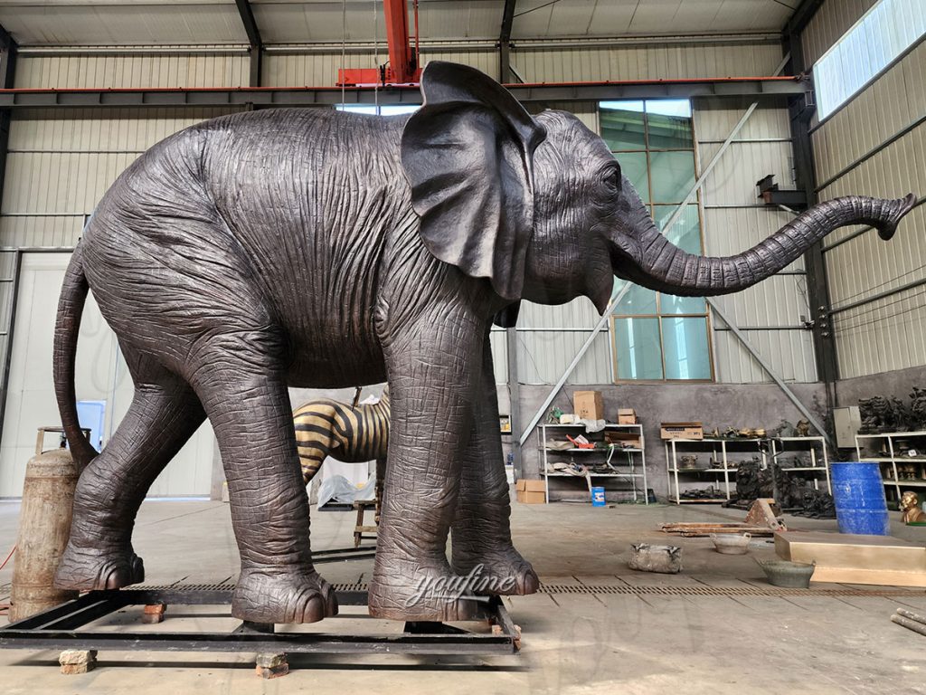 Bronze Elephant Statues